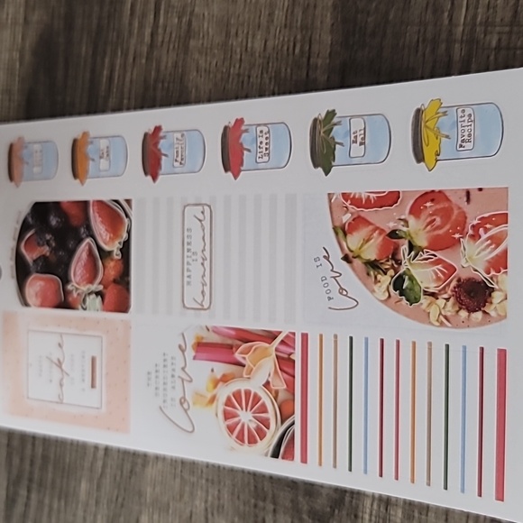 The Happy Planner | Office | Nwt Recipe Stickers The Happy Planner ...